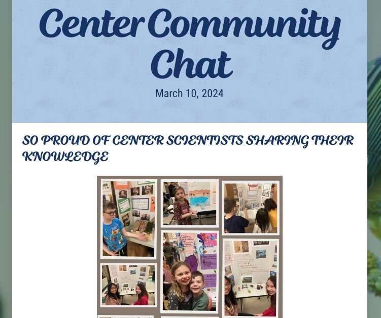 Center Elementary School Community Chat: March 10, 2024 - Center ...